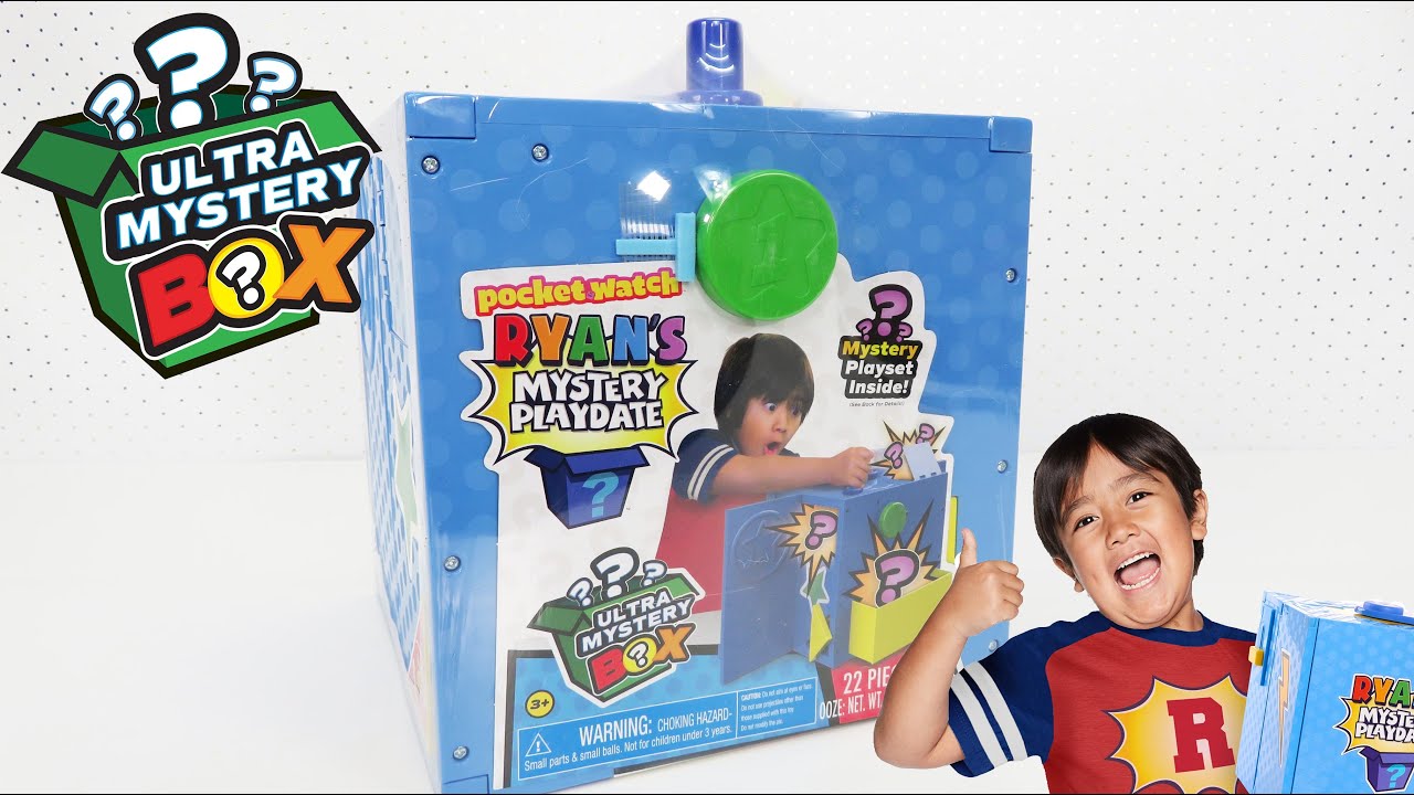 Ryan's World Mystery Playdate "Caja Ultra Misteriosa" Opening! Juguetes ...