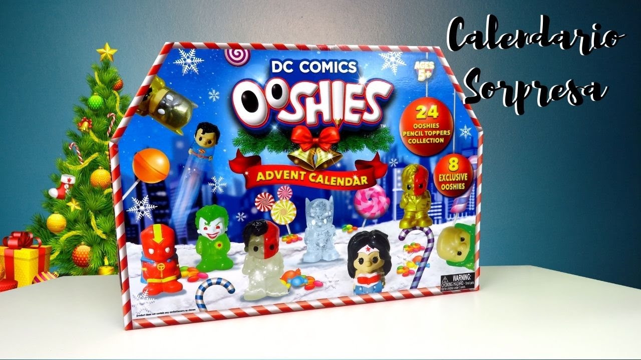 Calendario de Adviento de Dc Comics Ooshies Super Heroes | Sitio Web de ...